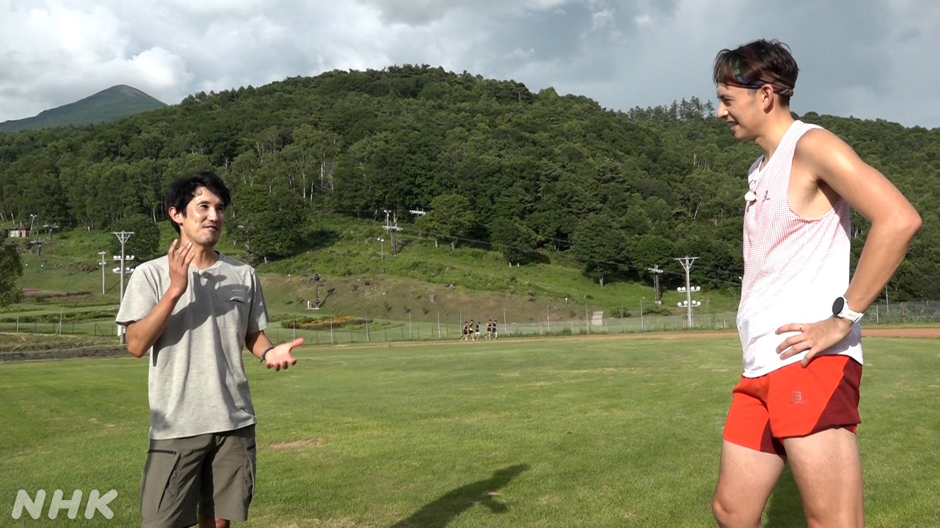 ランスマ倶楽部 on Twitter: "NHK BS1 28日日曜午後5時 真夏のチャレンジ大作戦！ ＃井上咲楽 仮装ランに挑戦！仲間と走るランの楽しさ！ #ハリー杉山 #藤原新 率いる ...