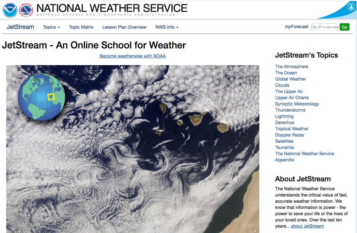 Interested in learning more about weather and the science behind it ...