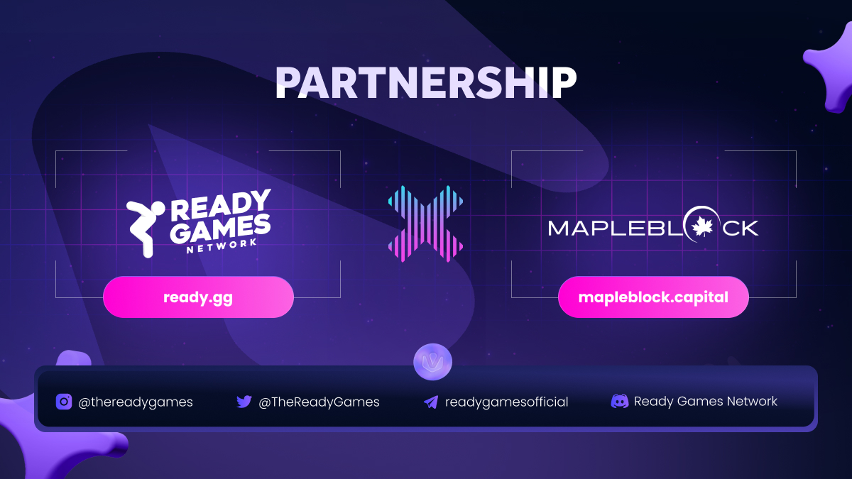 Ready Games Network on Twitter: "We're happy to be backed by @Maple_block and their fast-growing ...