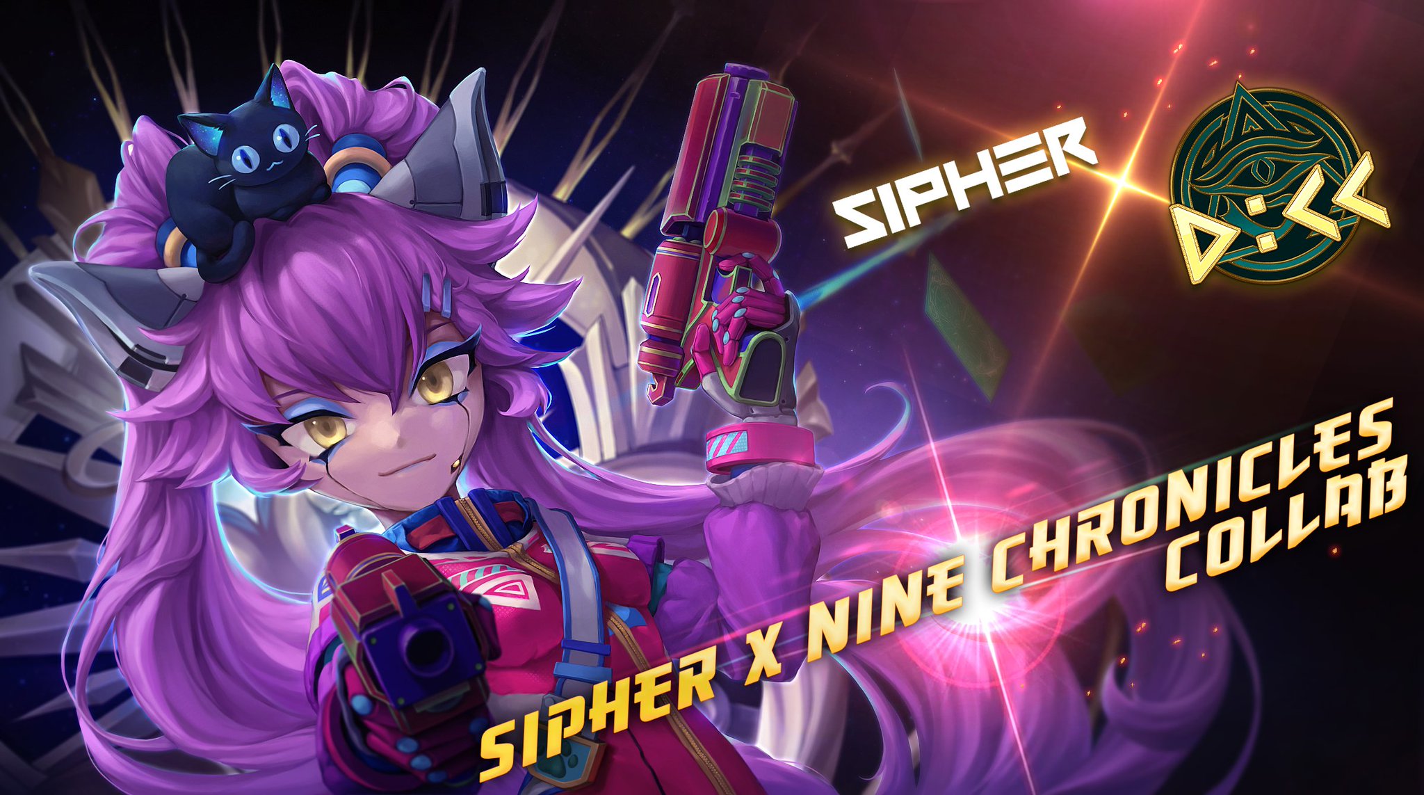 SIPHΞR on Twitter: "🔥Sipher x Nine Chronicles Collab Giveaway🔥 Our NEKO has joined the Cat ...