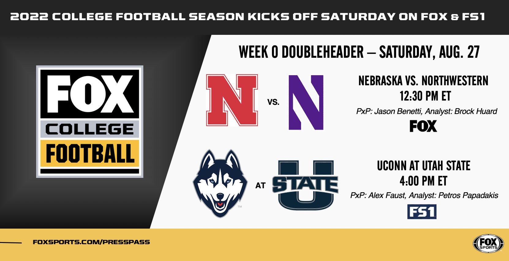 Fox College Football Logo