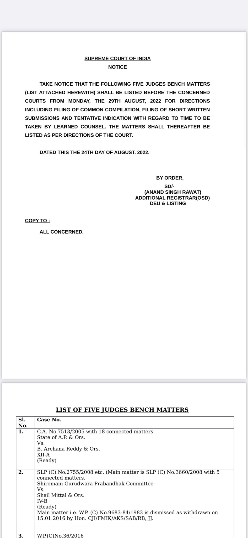 Live Law on Twitter: "#SupremeCourtOfIndia #SupremeCourt https://t.co/Ud40TsUZUy" / Twitter
