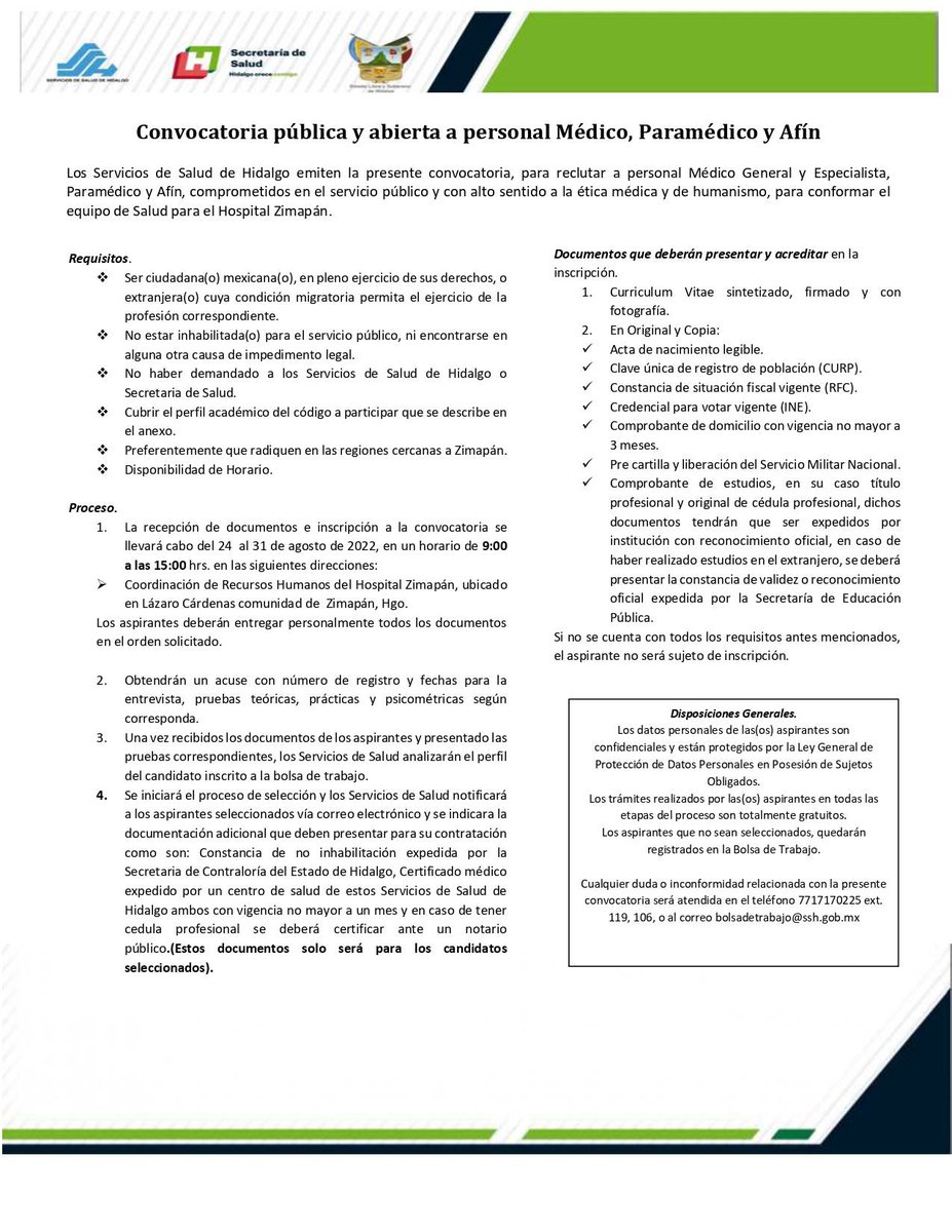 Salud Hidalgo on Twitter: Salud Hidalgo on Twitter: