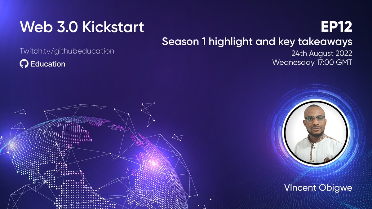 GitHub Education on Twitter: "🚀 @IamVickjoe will be discussing the key takeaways and highlights ...