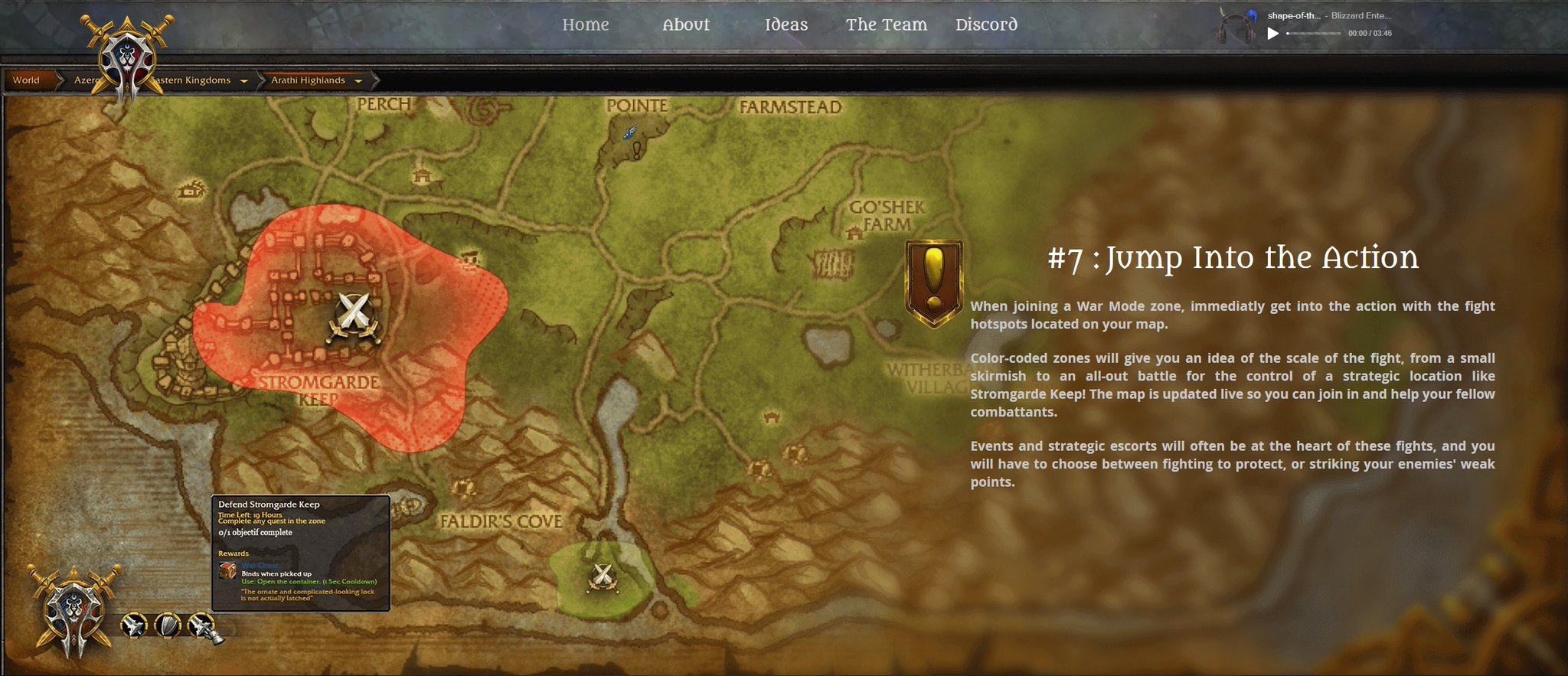 Troma on Twitter: "@Qwik Mike, we made a professional looking website (inspired by Blizzard) for ...