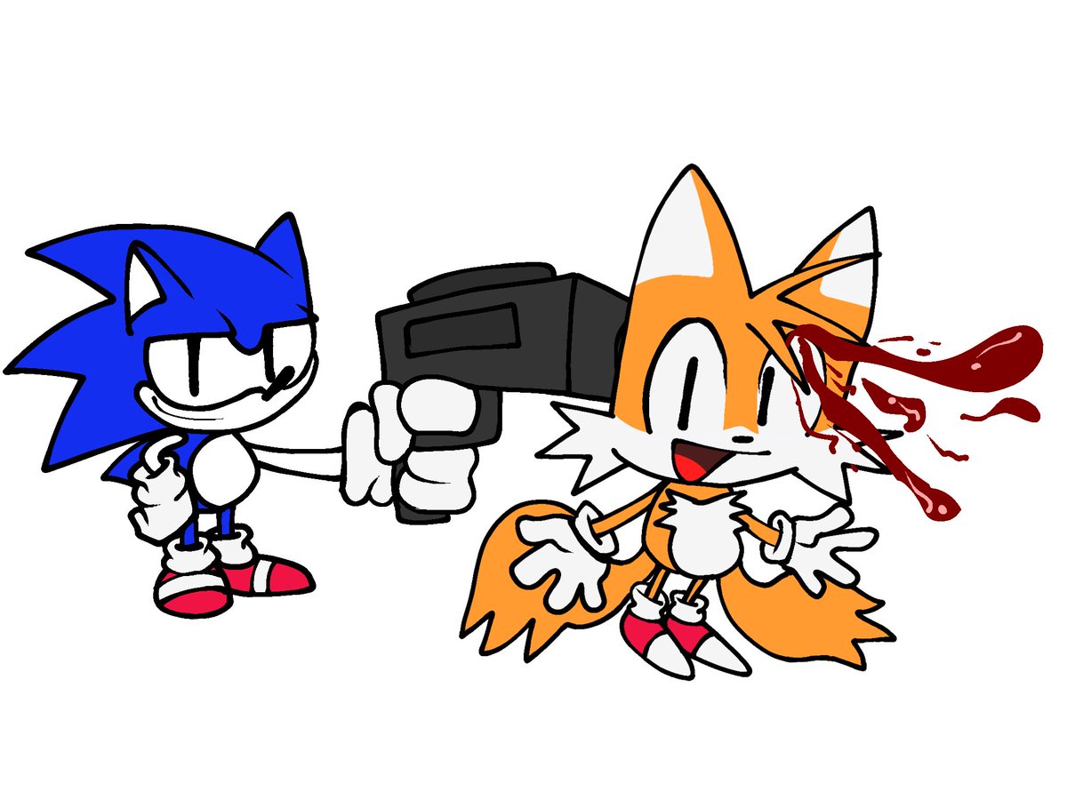 official friday night funkin on Twitter: "Average sonic parody"