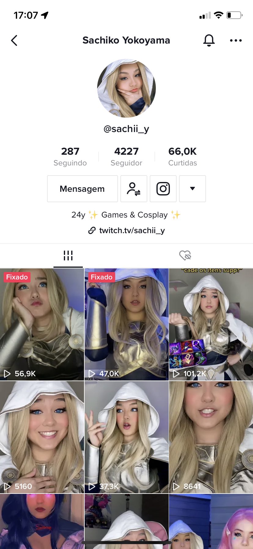 sachii on Twitter: "somos 4k no tiktok, muito obrigada ️ https://t.co/hruKyywsS0" / Twitter
