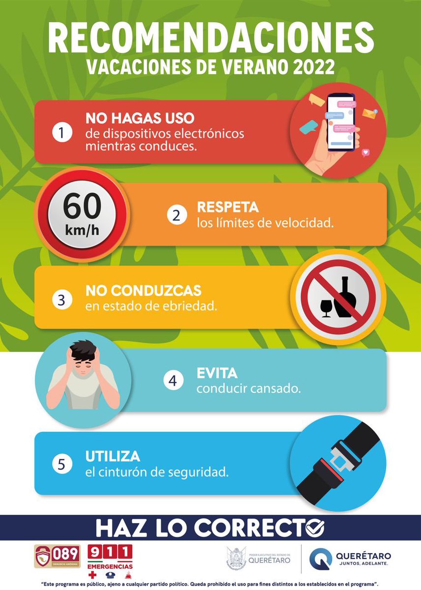 Ssalud Queretaro On Twitter Rt Gobqro Si Vas A Salir De Vacaciones