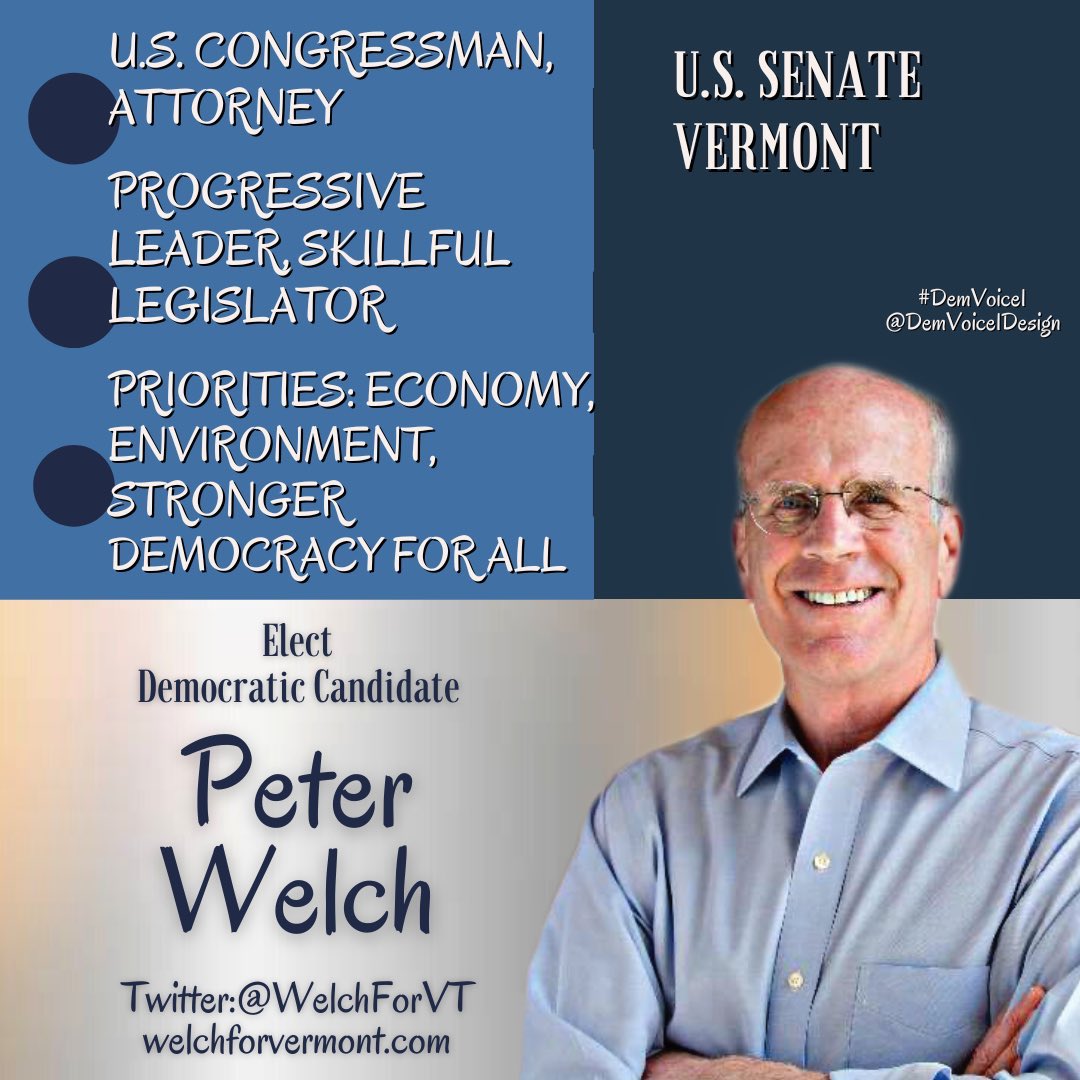Alicia M Proffitt On Twitter VERMONT VOTE PETER WELCH For State alicia-m-proffitt-on-twitter-vermont-vote-peter-welch-for-state