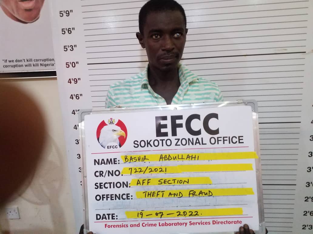 EFCC Nigeria on Twitter: "Serial Fraudster Jailed Six Months for ATM Fraud in Sokoto Justice ...