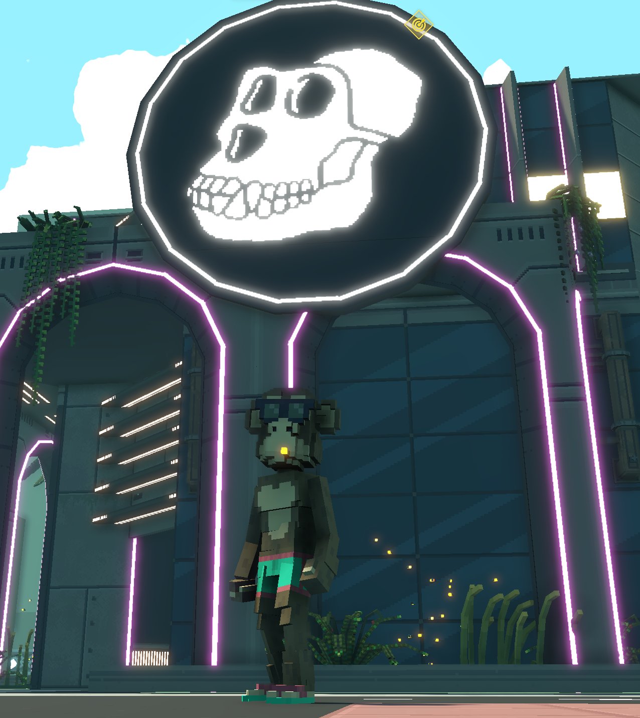 tropoFarmer | 🍑🍑🍑🍑🍑.eth on Twitter: "BAYC MIAMI 2035 @TheSandboxGame experience is gonna be a ...