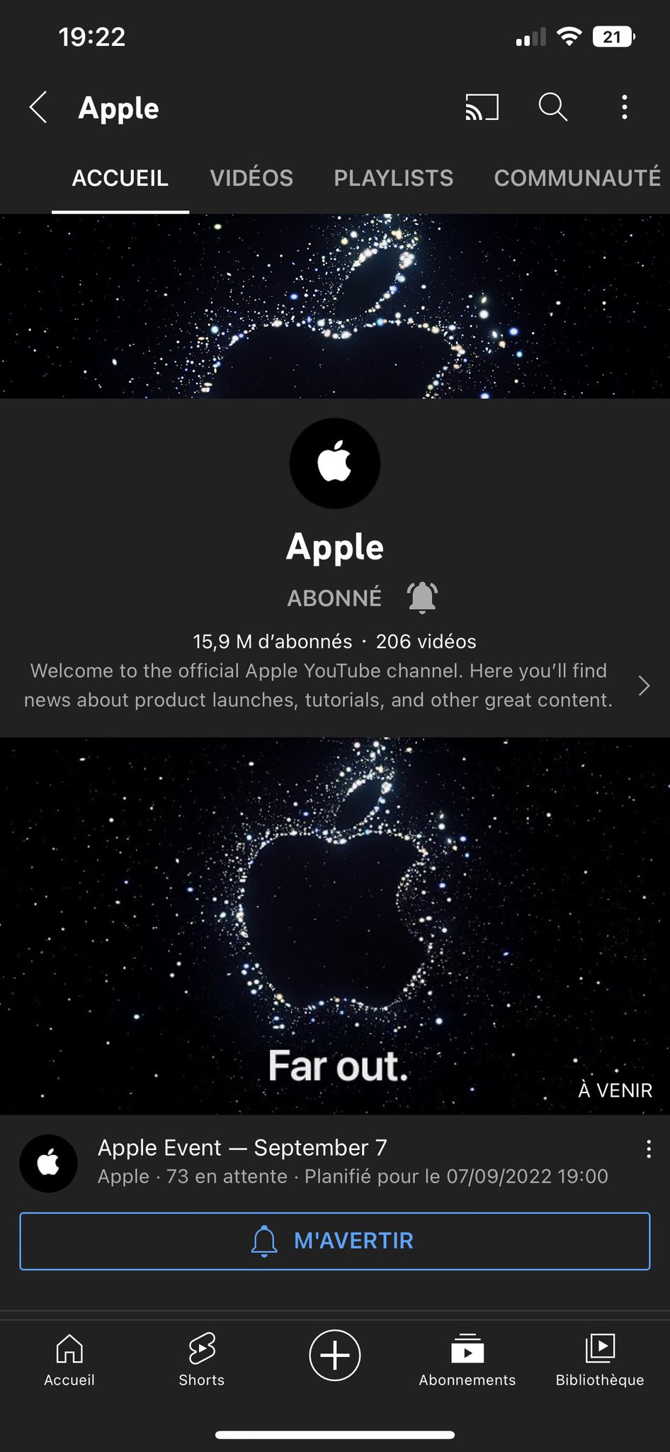 Jerem on Twitter: "Déjà sur ytb !🔥👀☺️ #AppleEvent https://t.co/5lDfXMzq2h" / Twitter