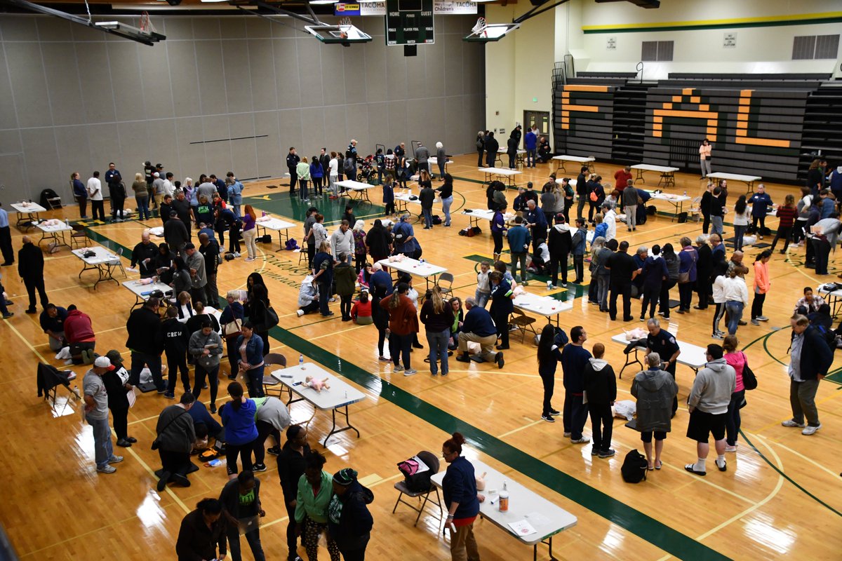 City of Tacoma on Twitter: "One month until CPR Sunday! Registration is now live for the FREE ...