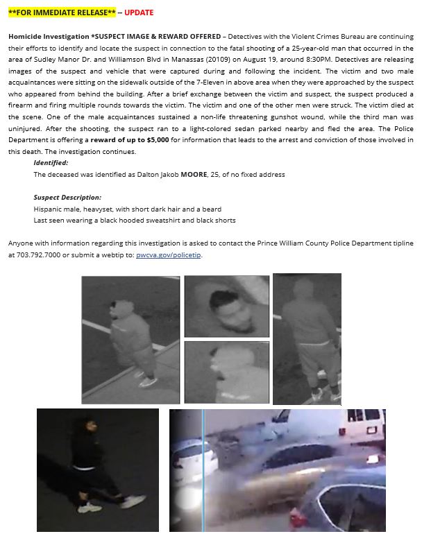 Prince William County Police Department On Twitter Update Ref The