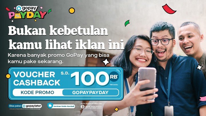 Racun Belanja | Info Diskon, Promo, Cashback on Twitter: "Promo Gopay Payday 🌟 • Voucher ...