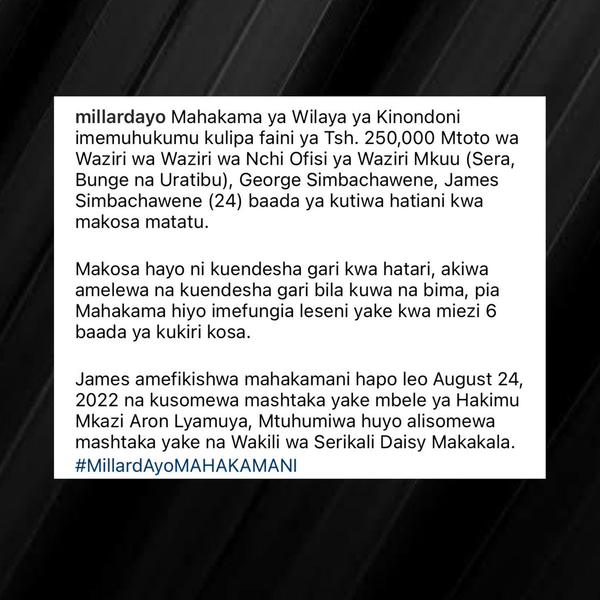 millardayo on Twitter: millardayo on Twitter: