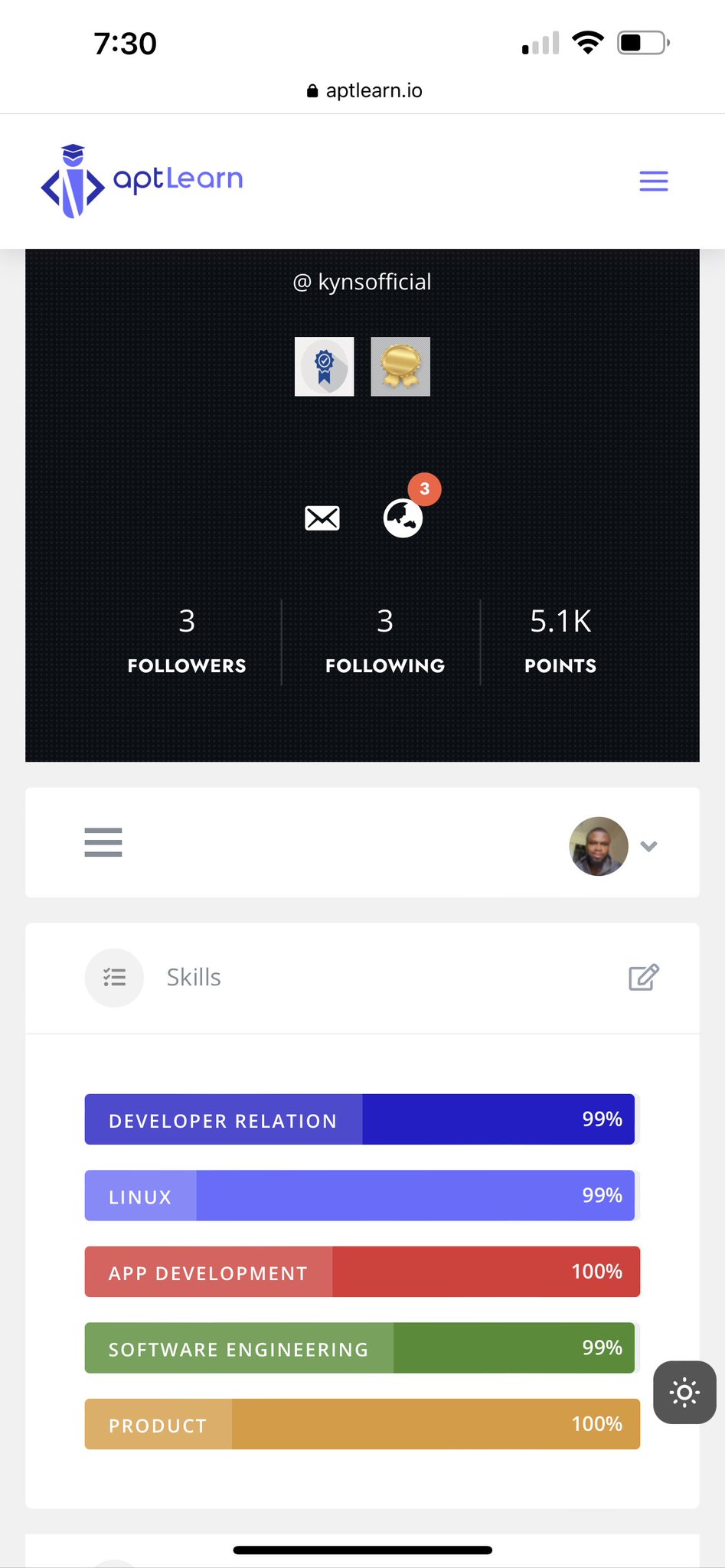 Àgbà Akin on Twitter: "We added new couple of feature that helps you position your skills on ...