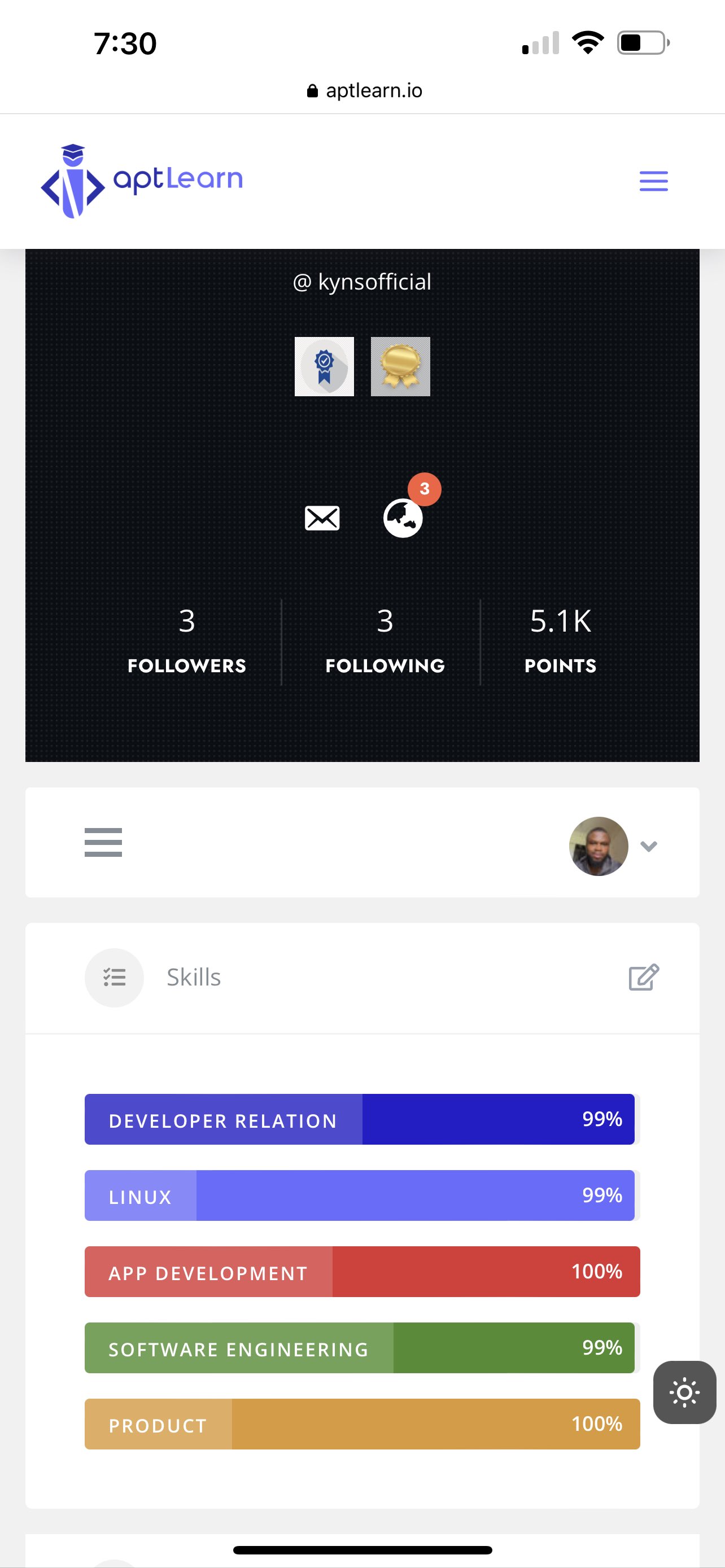 Àgbà Akin on Twitter: "We added new couple of feature that helps you position your skills on ...