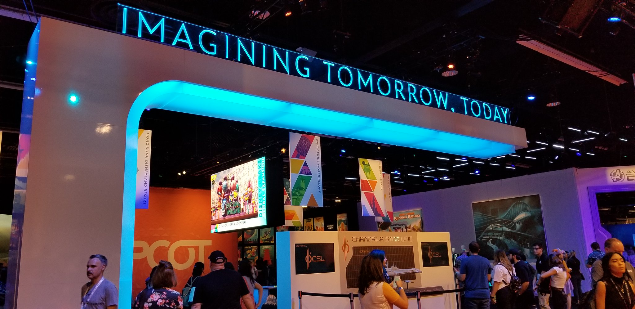 Matthew Hopkins on Twitter: "Here Are Photos From Day 2 Of The D23 Expo Back In 2019 In Honor Of ...