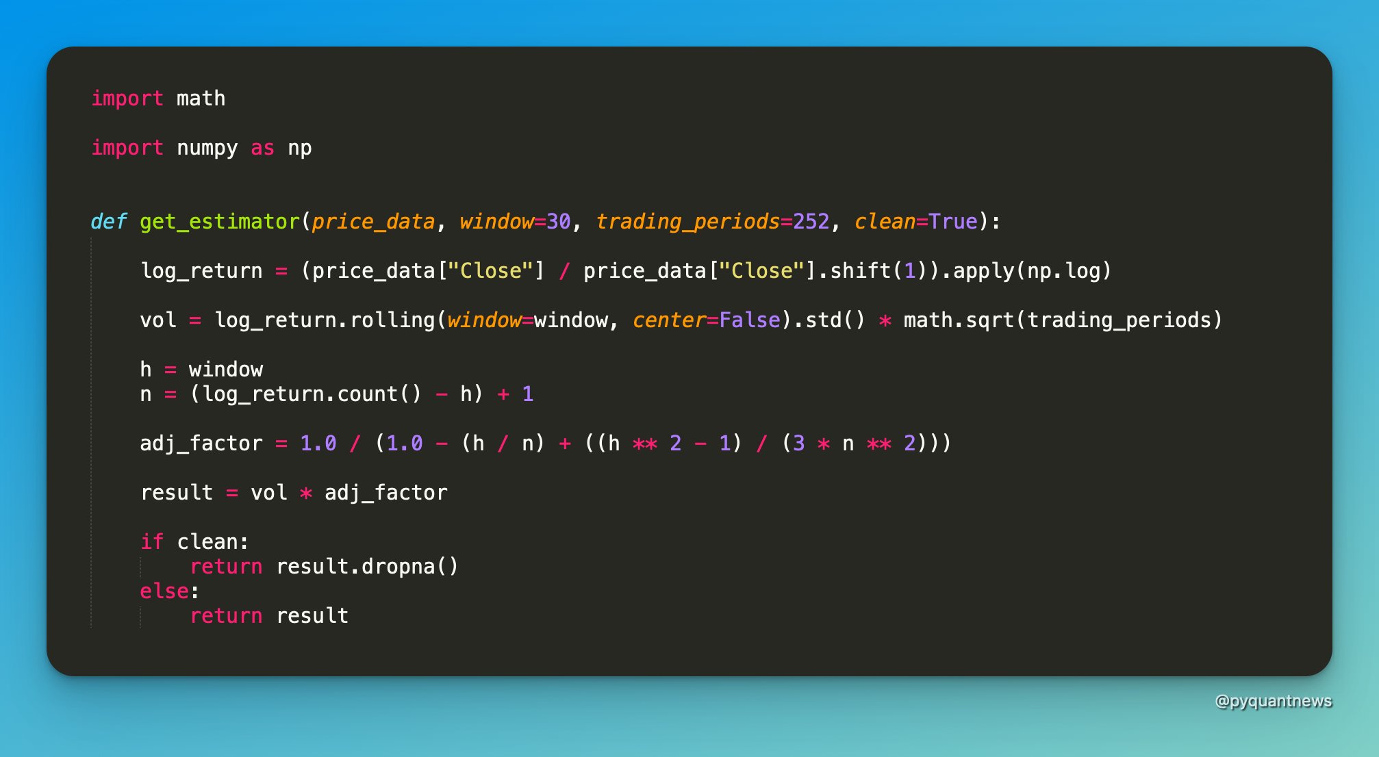 PyQuant News 🐍 on Twitter: PyQuant News 🐍 on Twitter: