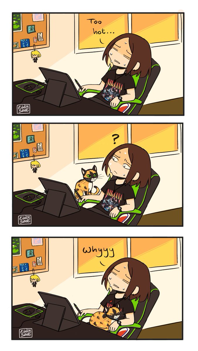 「why are pets like this 」|Eddie🦇 🔜SakuraCon 2407の漫画