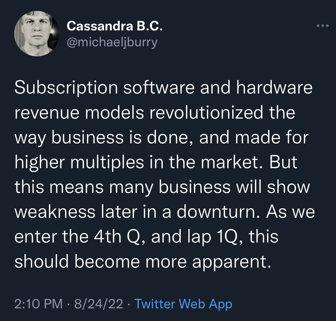 Michael Burry Archive on Twitter: "https://t.co/2uq6uxR6PG" / Twitter