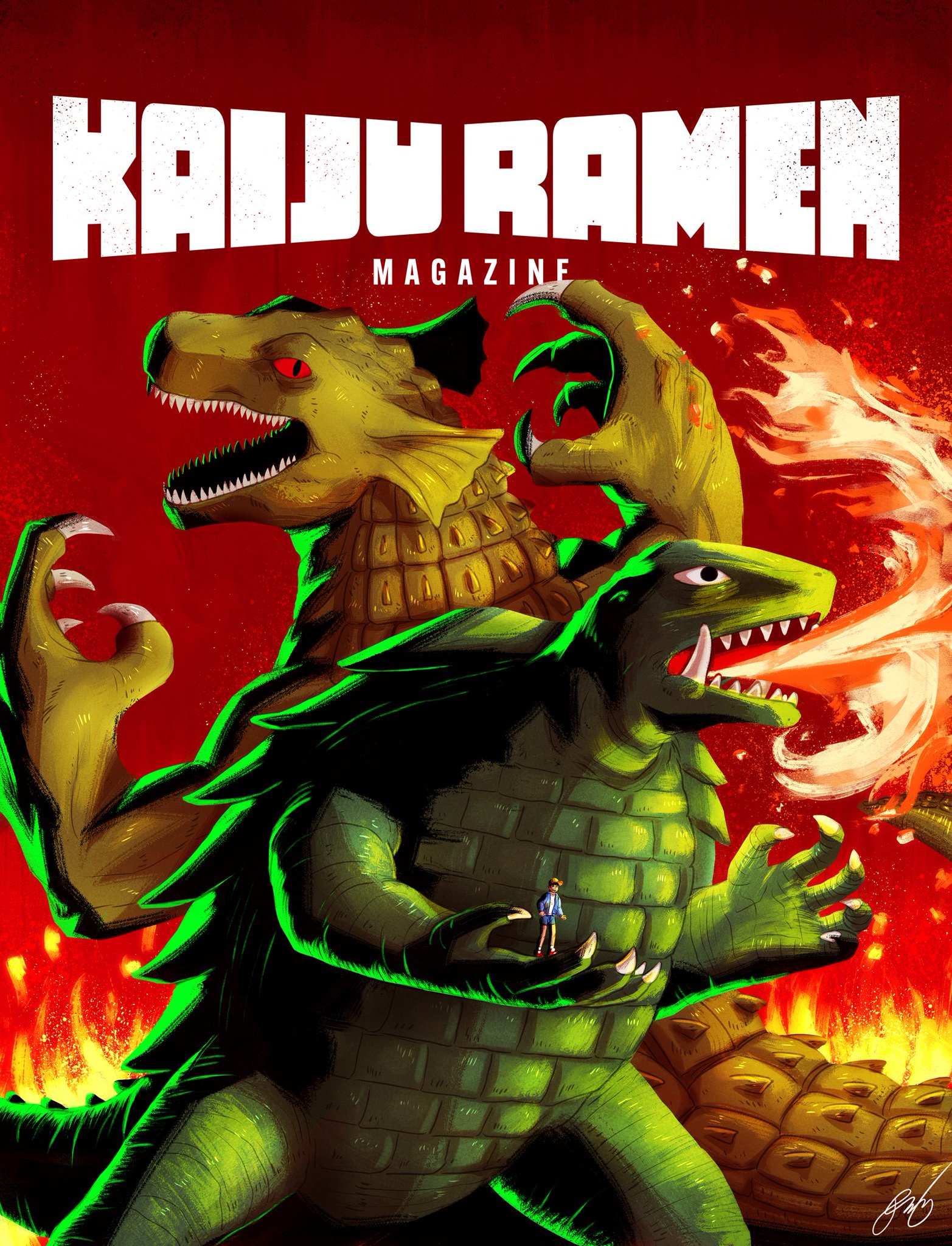 Kaiju Ramen Media on Twitter: "This is VERY long overdue, but Issue 6 is finally coming out this ...