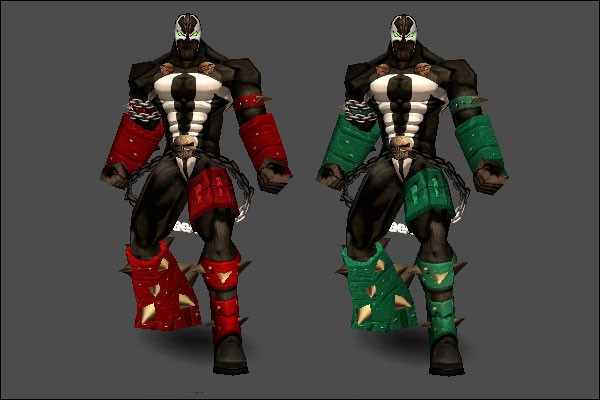 Daily Spawn Archive on Twitter: "Spawn's multiplayer 3D models from Spawn: In The Demon's Hand ...