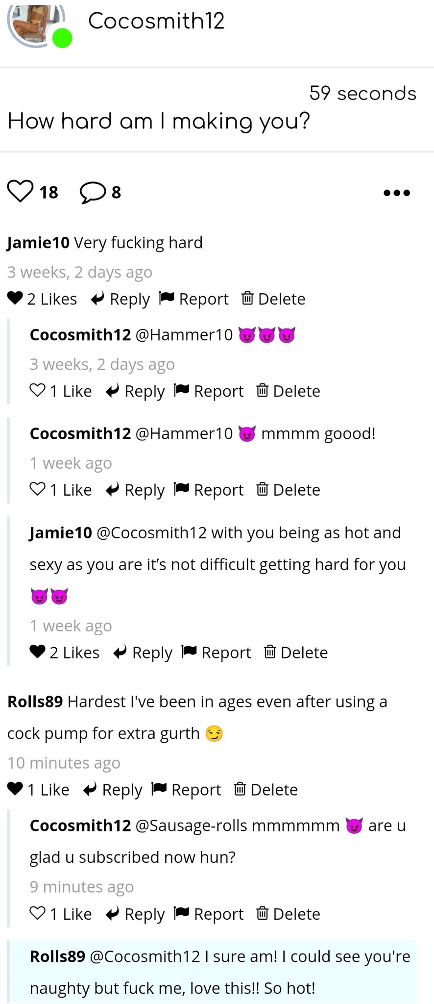 TW Pornstars - Coco Smith (fabu_lousfeet6). Twitter. COME AND SEE WHAT ALL THE FUSS IS ABOUT FOR ...