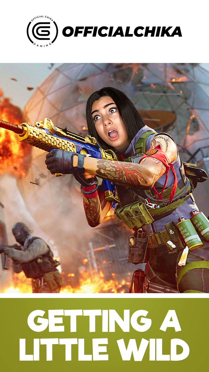 OfficialChiKa Gaming on Twitter: "I should just be a CoD character at this point 🤣😂 # ...