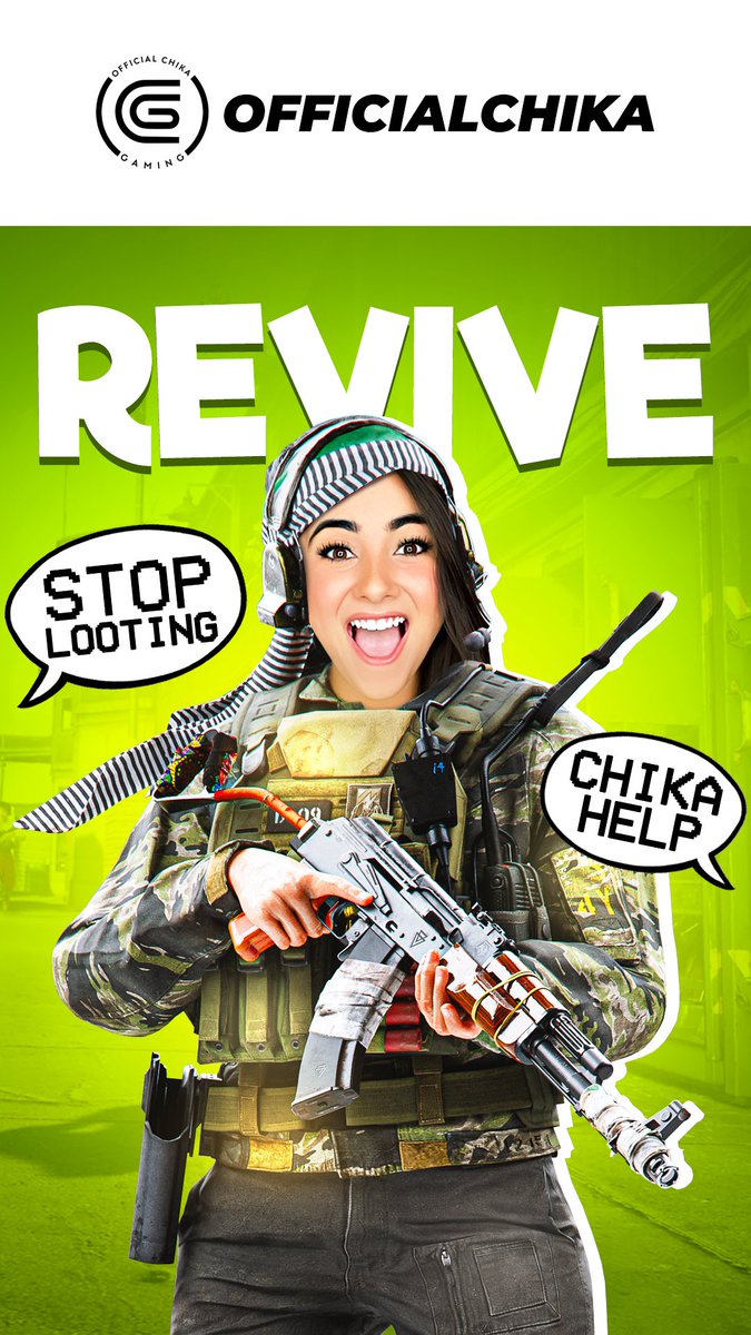 OfficialChiKa Gaming on Twitter: "I should just be a CoD character at this point 🤣😂 # ...