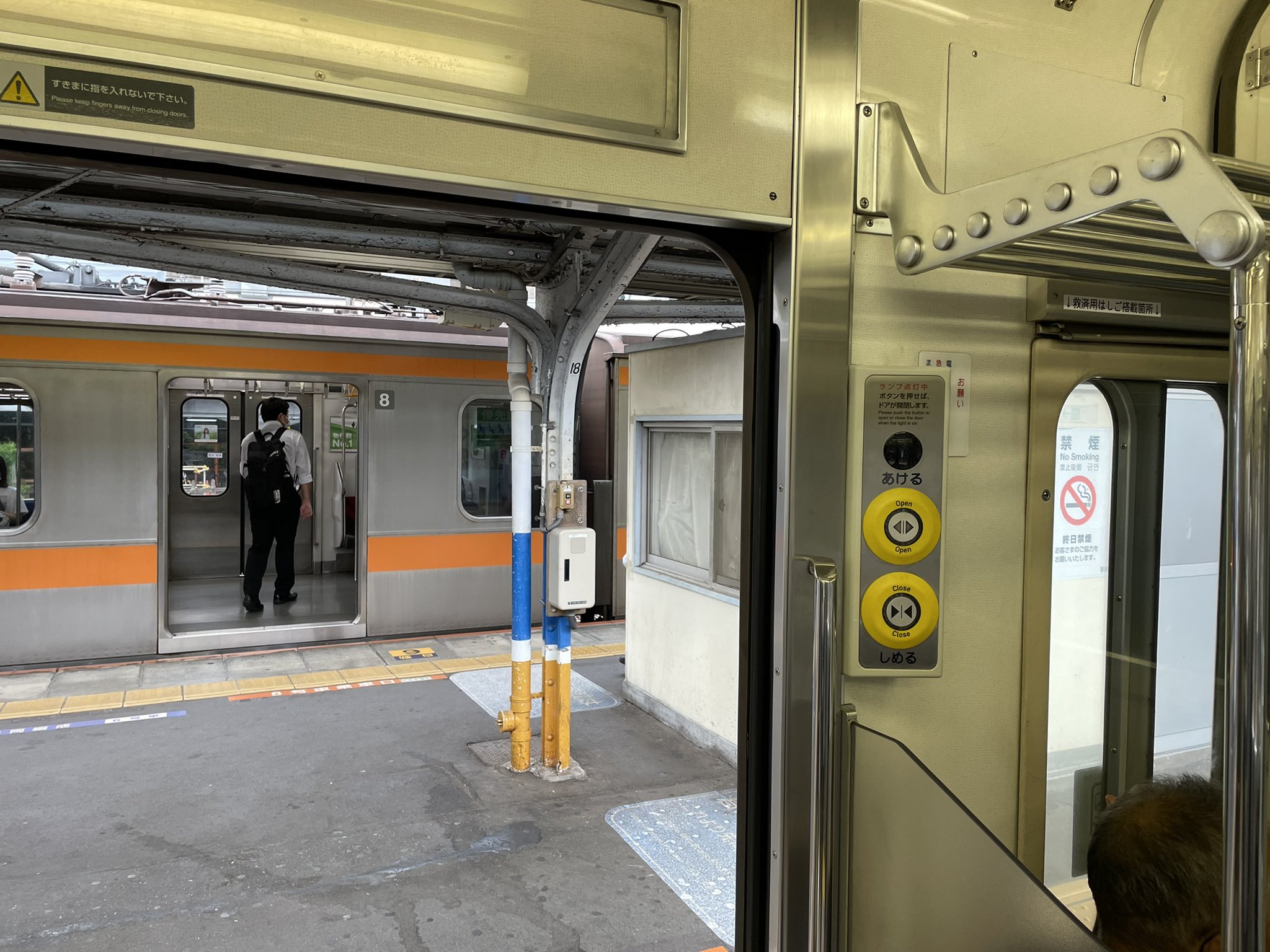 ハロ鉄Acty'22@mm'22小田湘南線©︎💉💉💉 on Twitter: "#つばきファクトリー #tsubaki_factory 高尾駅からの中央線。 臨時快速との接続列車であるが ...