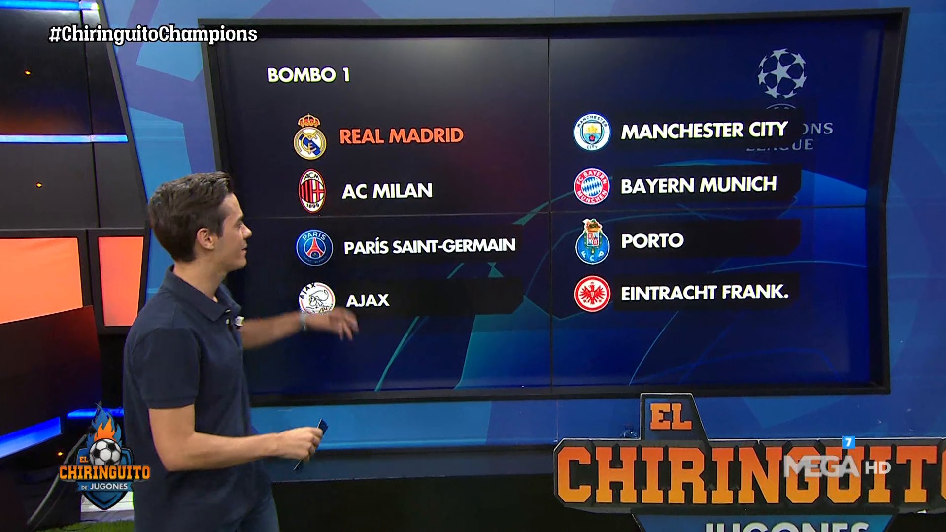 El Chiringuito TV on Twitter: "🏆¡VUEEEELVE LA CHAMPIONS!🏆 😱Y ojo... el GRUPO de la MUERTE le ...