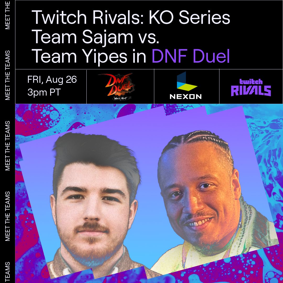 Twitch Rivals on Twitter: "Who’s Next? 🤔🥊 Meet the squads battling in Twitch Rivals: KO Series ...