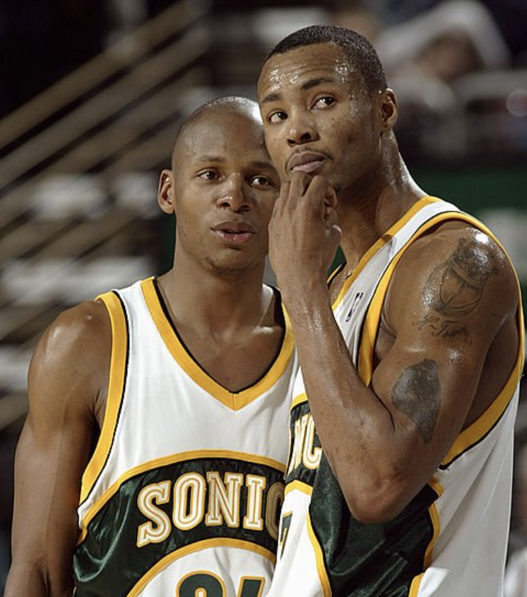 Rashard Lewis And Ray Allen