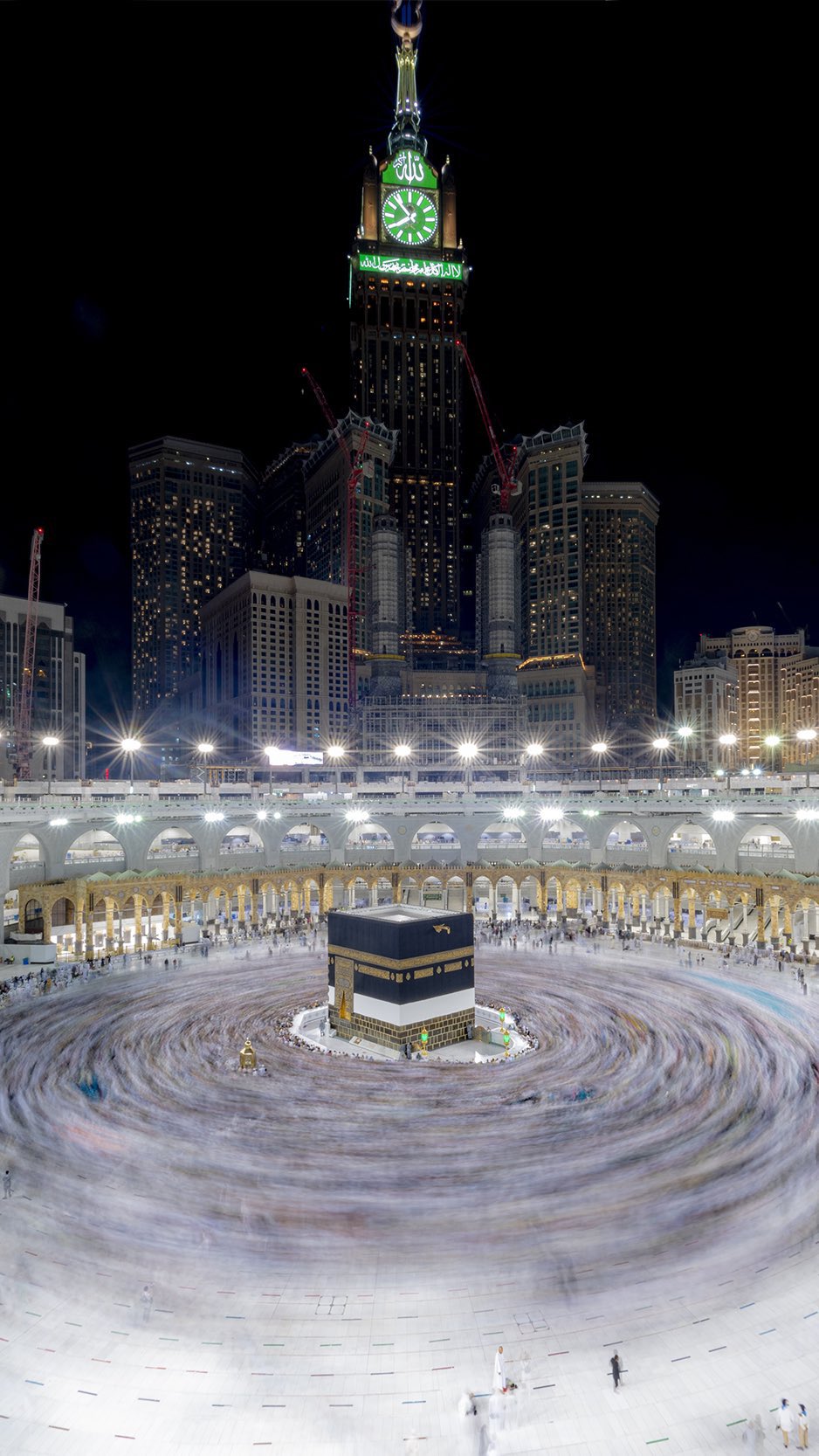 Mecca At Night Wallpaper Hd