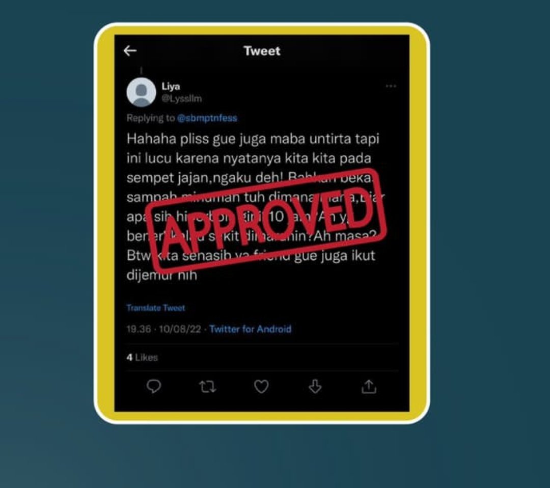 Rizki Salminen 🎬 on Twitter: "Fake news menurut BEM Untirta: CNN Indonesia ingfo valid sahih ...