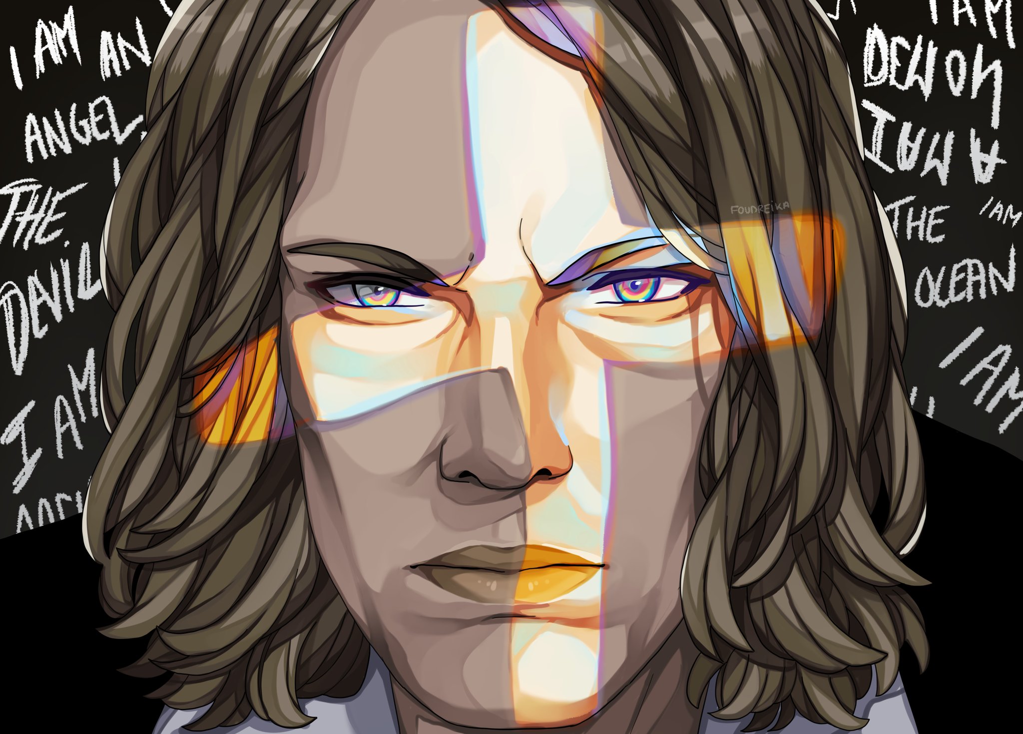 Jamie Campbell Bower Drawing