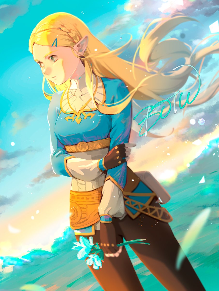 ゼルダ「4/ ゼルダ #100日チャレンジ #ゼルダの伝説 #zelda #botw 」|Kamui@AnimeNYC A17のイラスト