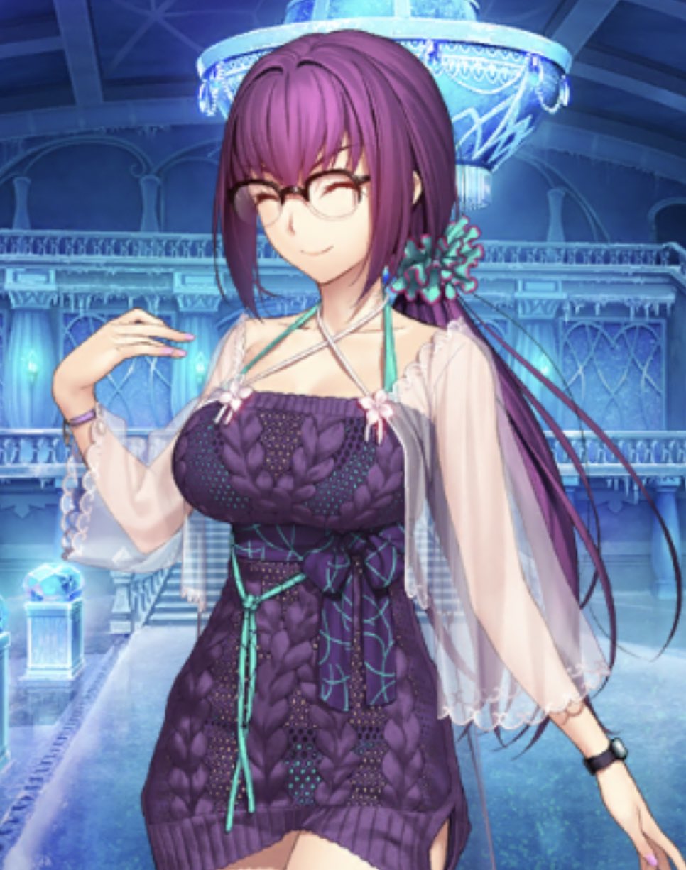 FGOまとめ速報 on Twitter: "眼鏡スカディ表情差分 #FGO #FGO7周年 https://t.co/ddvAPezhwR" / Twitter