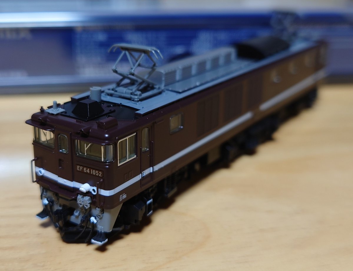 抹茶の模型垢 on Twitter: "TOMIX EF64-1052の部品を取り付け。 買ってから2年も放置してましたw https://t.co/K0GZDIKjMa" / Twitter