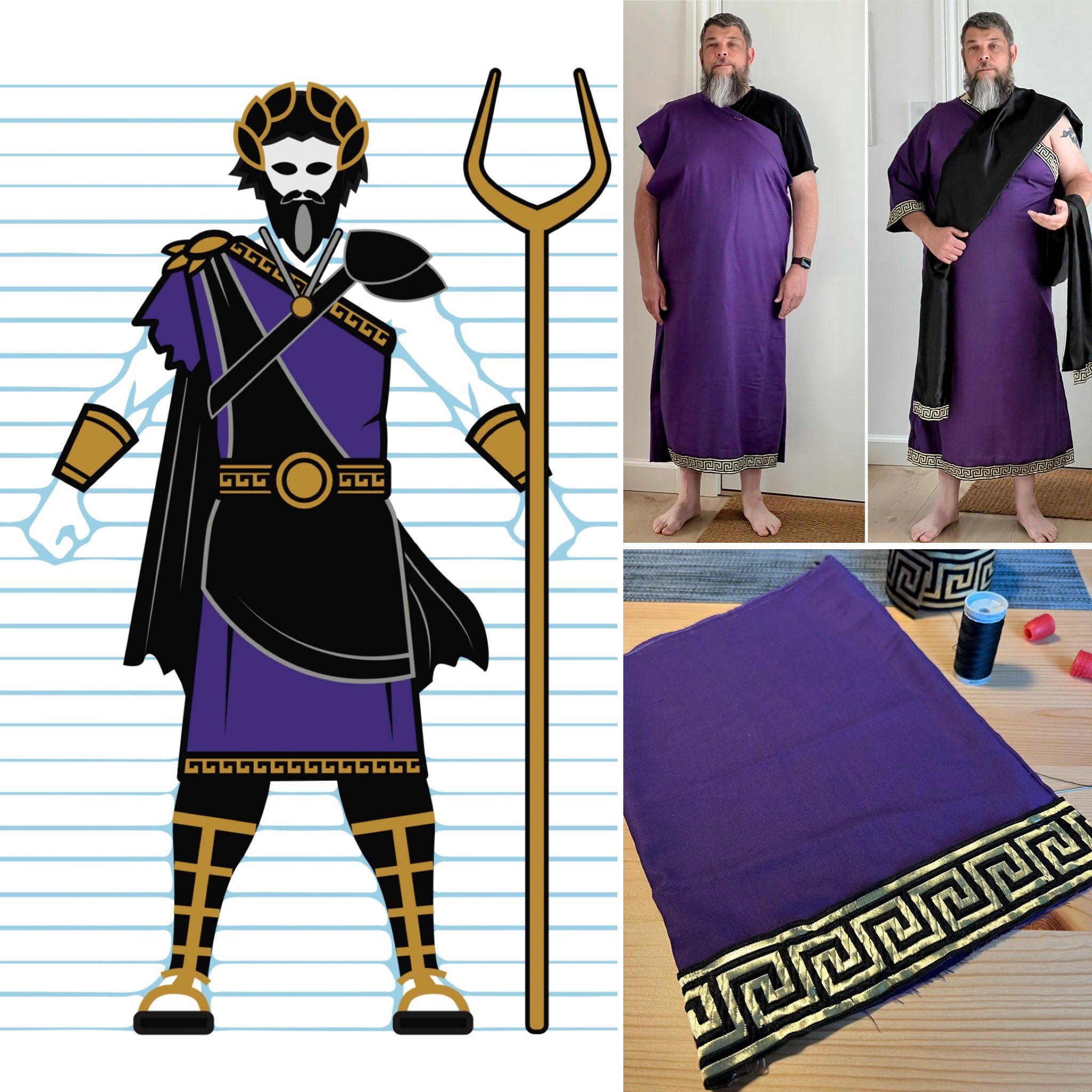 Hades Costume God Of Underworld