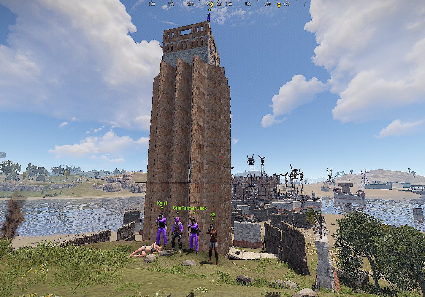 ゴムしろう on Twitter: "でっかいちんこ型のレイドベースたてて3カ国連合でd日本人ぬきぬき！ 毎シーズンお祭りで楽しい！ #Rust募集 #Rust https://t.co ...