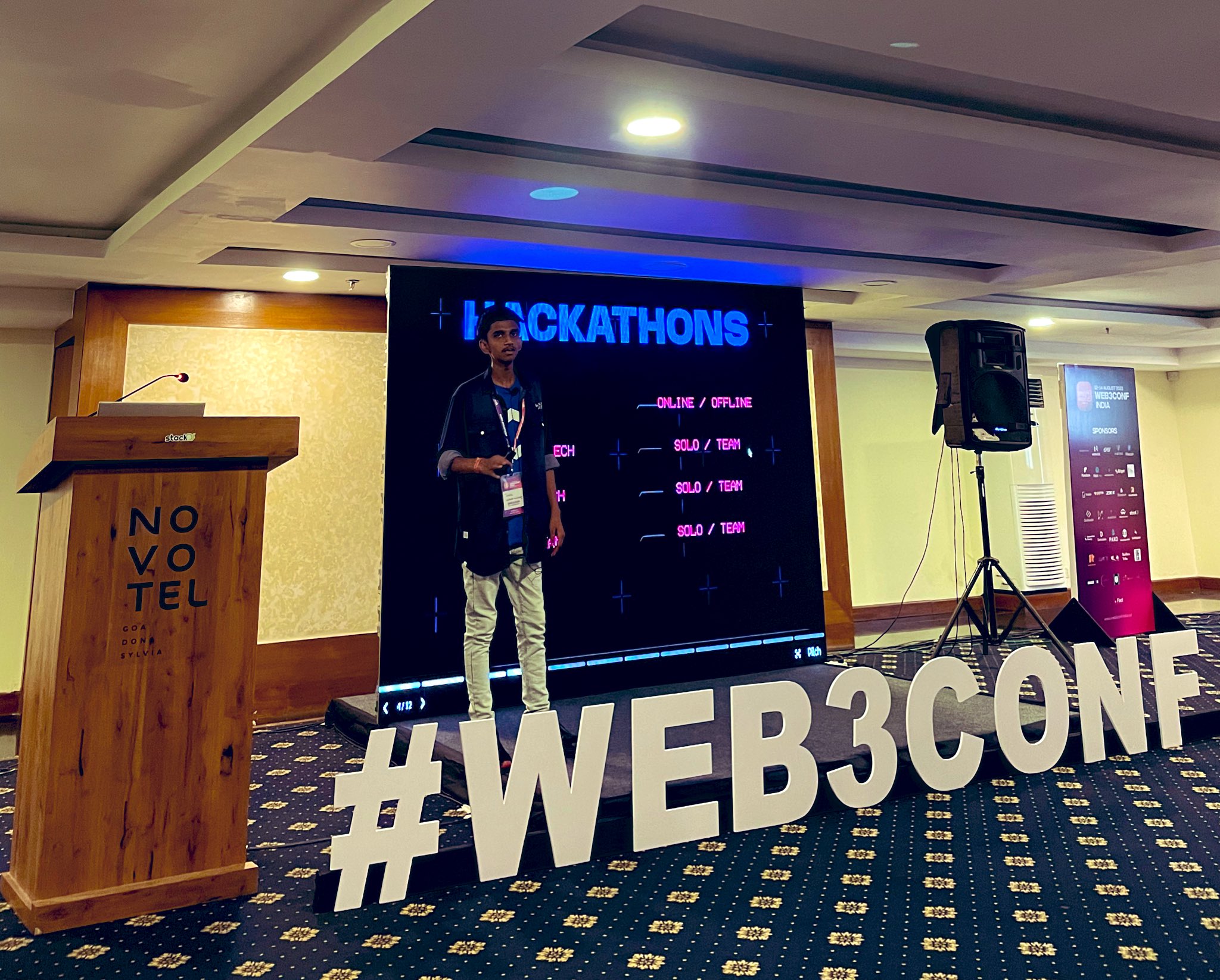 Web3Conf India🇮🇳 #W3CIndia on Twitter: "@RaviKiranJP @aviral10x https://t.co/5fuXhOjG4a" / Twitter