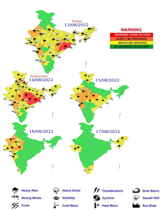 India Meteorological Department on Twitter: "Well marked low pressure area has formed over over ...