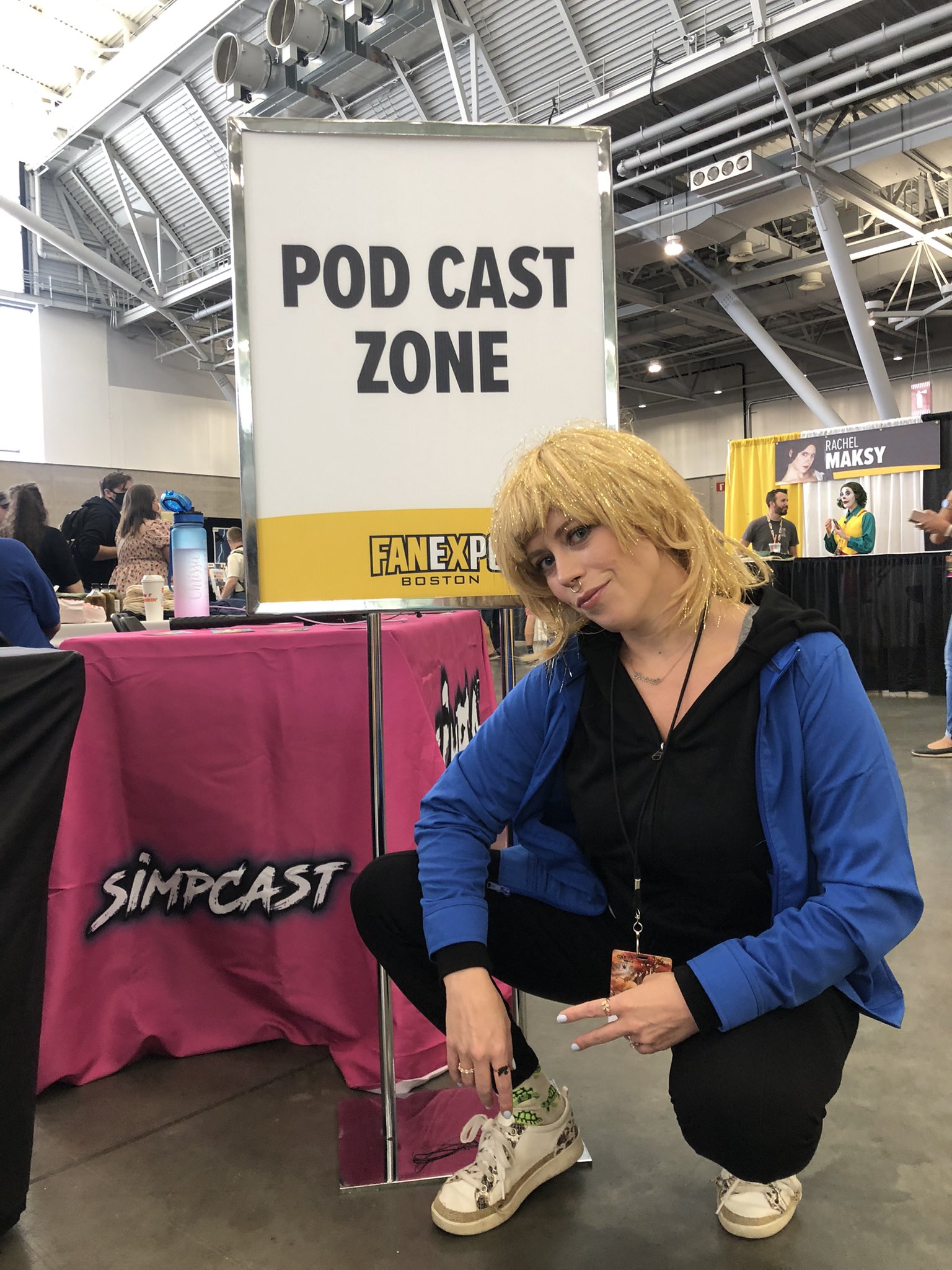 Chrissie Mayr🇺🇸 on Twitter: "Come find me at @FANEXPOBoston! SimpCast table is behind the ...