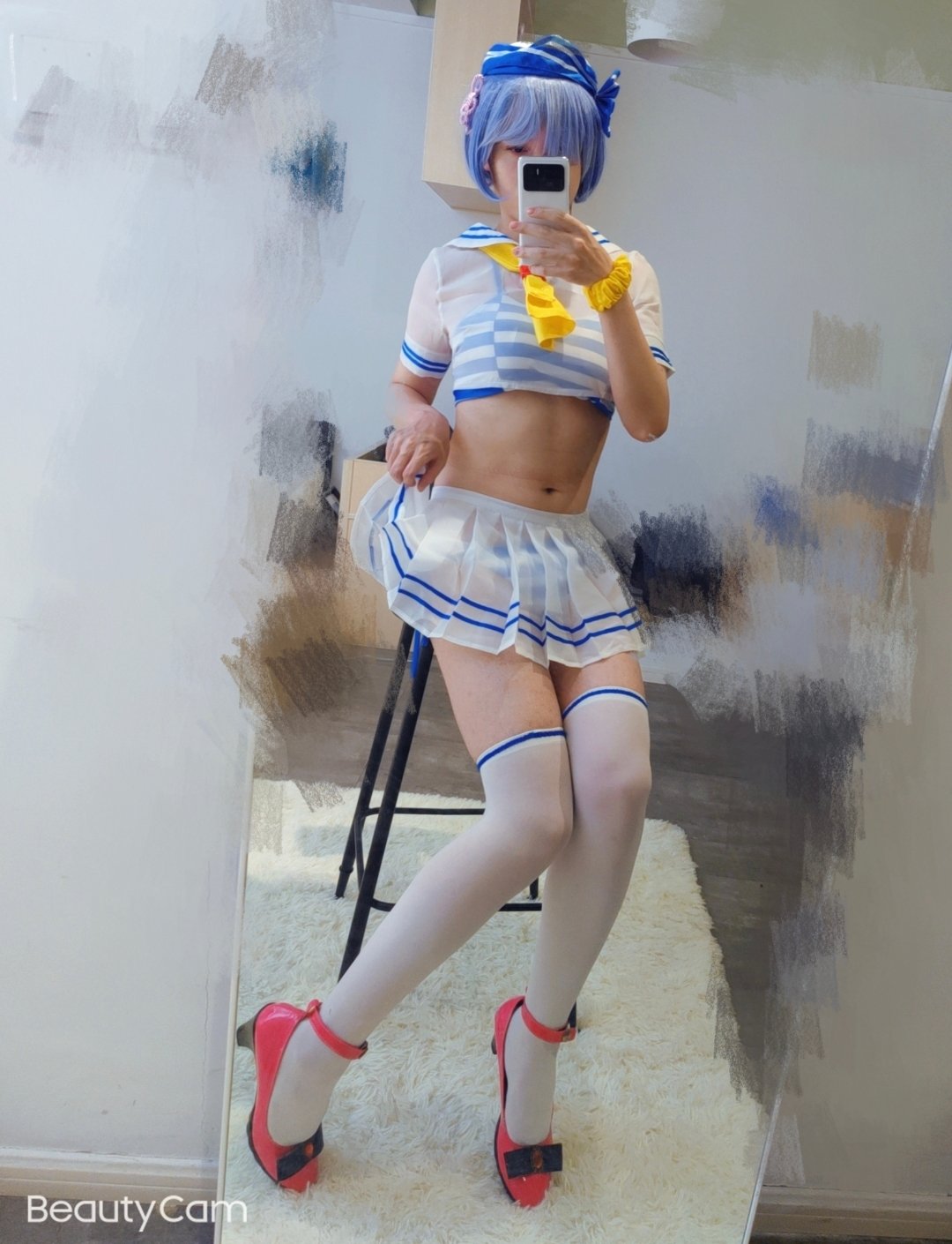 小明小明小明呀 on Twitter: "之前有一些没发过，补一下 #伪娘 #女装子 #coaplay #cos #Rem https://t.co/lMubxO6EDI" / Twitter