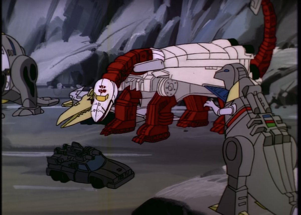 Trypticon Vs Dinobots