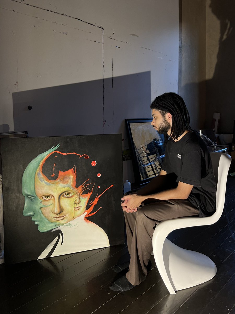 「Shapes inspired by Verner Panton's chair」|Thomas Stokes IIIのイラスト