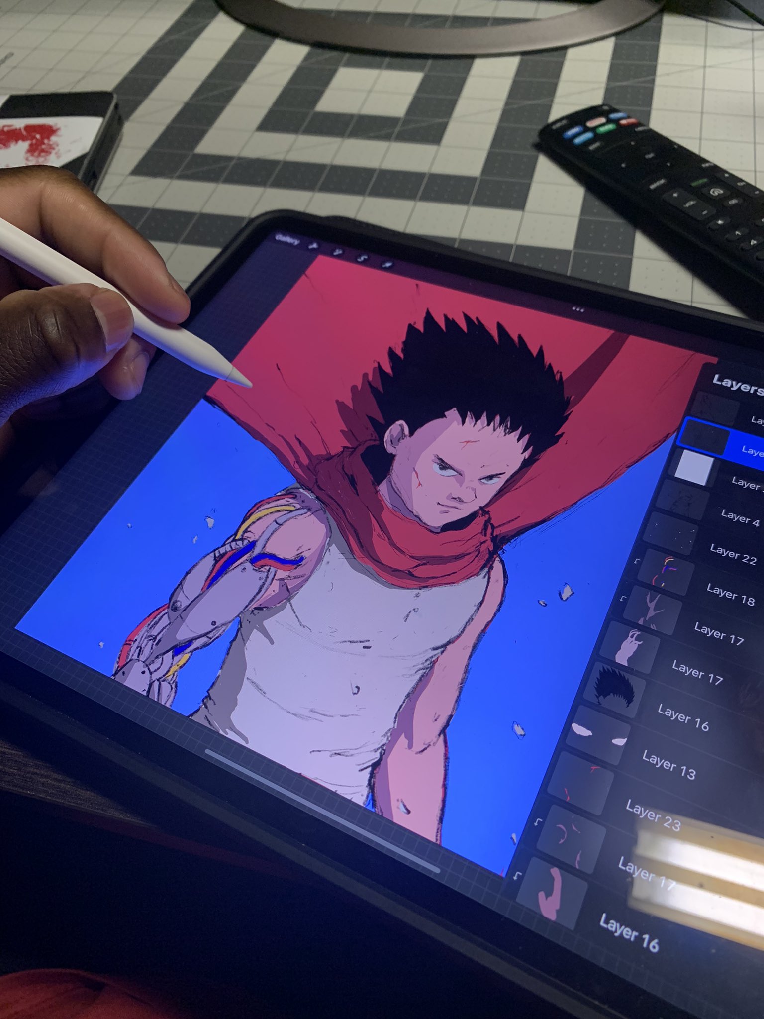 Andrew Minor on Twitter: "Finally doing a Tetsuo piece #AKIRA https://t.co/rdcVQHx4b4" / Twitter